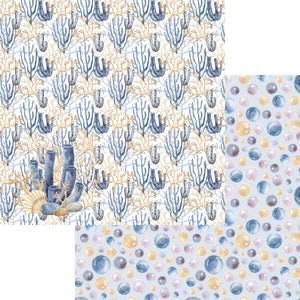 Seaside Dreams 12 X 12 Scrapbook Paper & Embellishment Kit by SSC ...