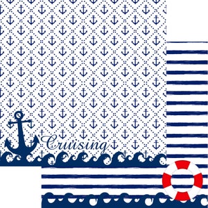 Cruise Collection 12 X 12 Scrapbook Paper & Embellishment Kit by SSC ...