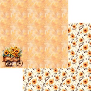 Fall Blessings 12 X 12 Scrapbook Paper & Embellishment Kit by SSC ...