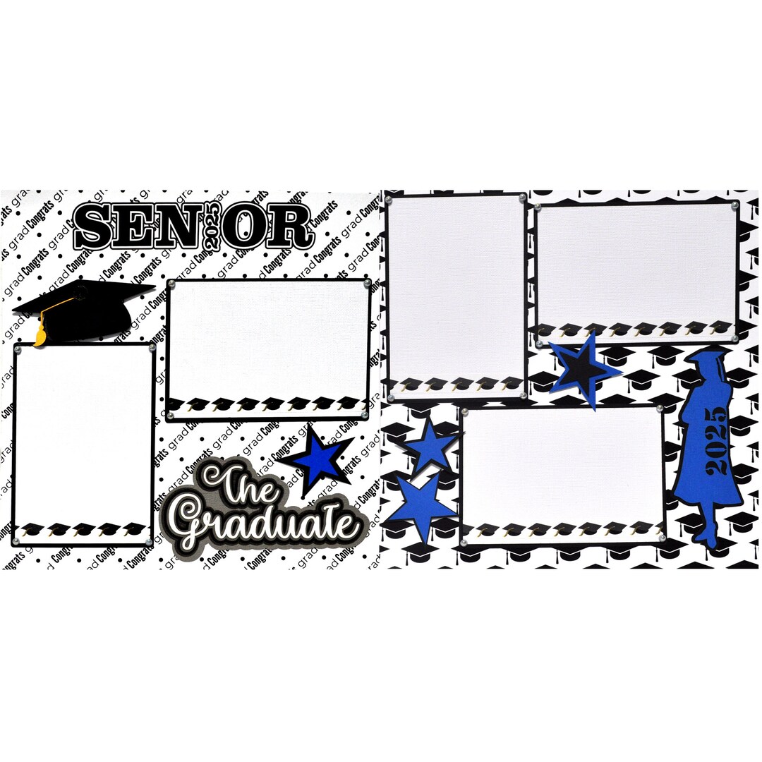 Graduation Collection Senior Class of 2025 Customized, Premade ...