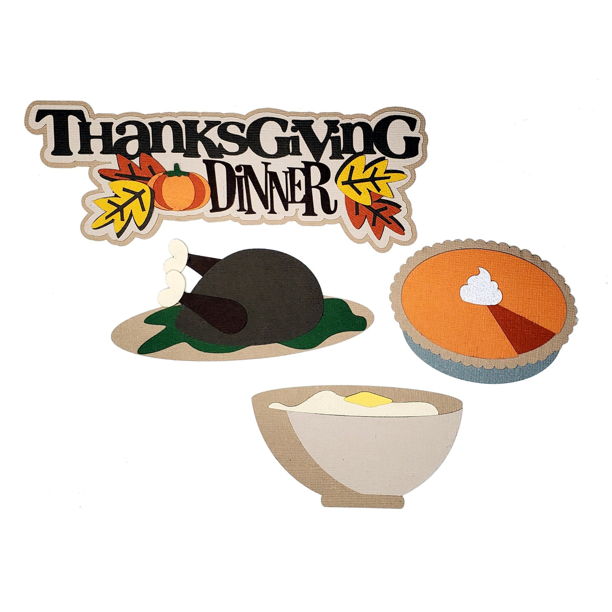 Turkey Dinner Plate Clipart