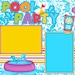 Pool Party Collection Splash Time 2 12 X 12 Premade - Etsy