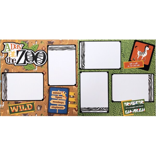 Zoo Scrapbook - Etsy