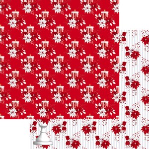 Peppermint Christmas Collection 12 X 12 Scrapbook Paper & Embellishment ...