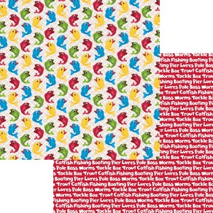 Hook, Line, and Sinker Collection 12 X 12 Scrapbook Paper ...