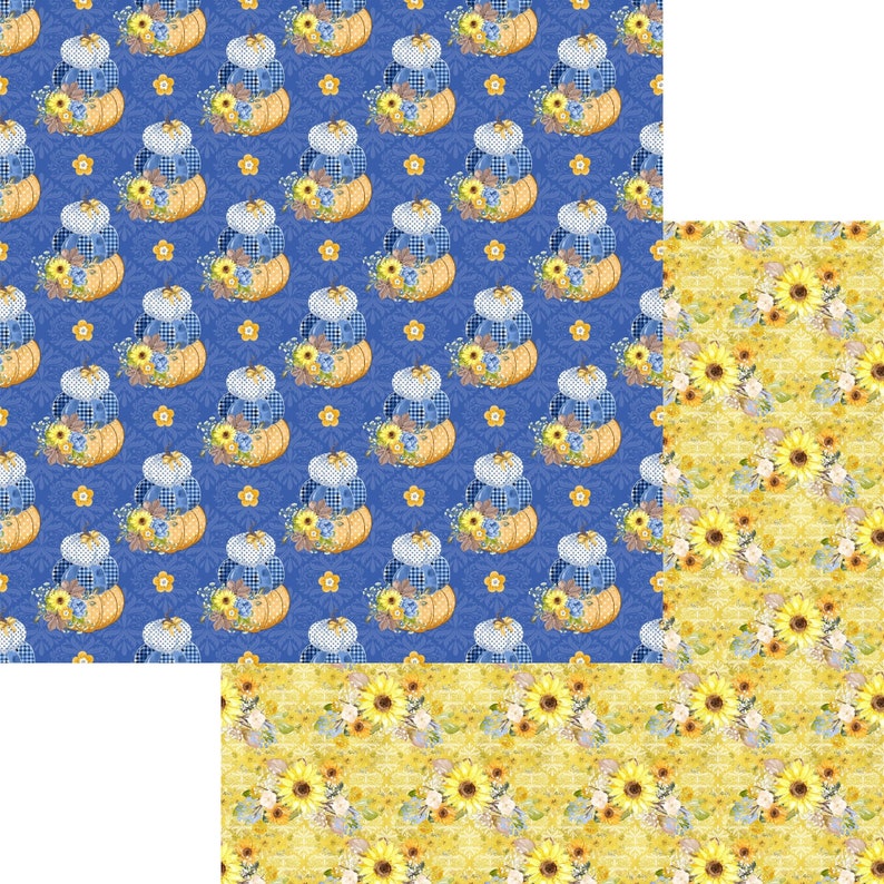 Bumblebee Fall 12 X 12 Scrapbook Paper & Embellishment Kit by SSC ...