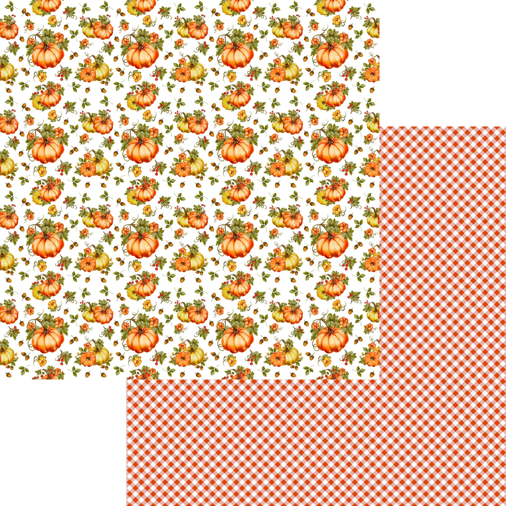 Favorite Fall Collection 12 X 12 Scrapbook Paper & Embellishment Kit by ...