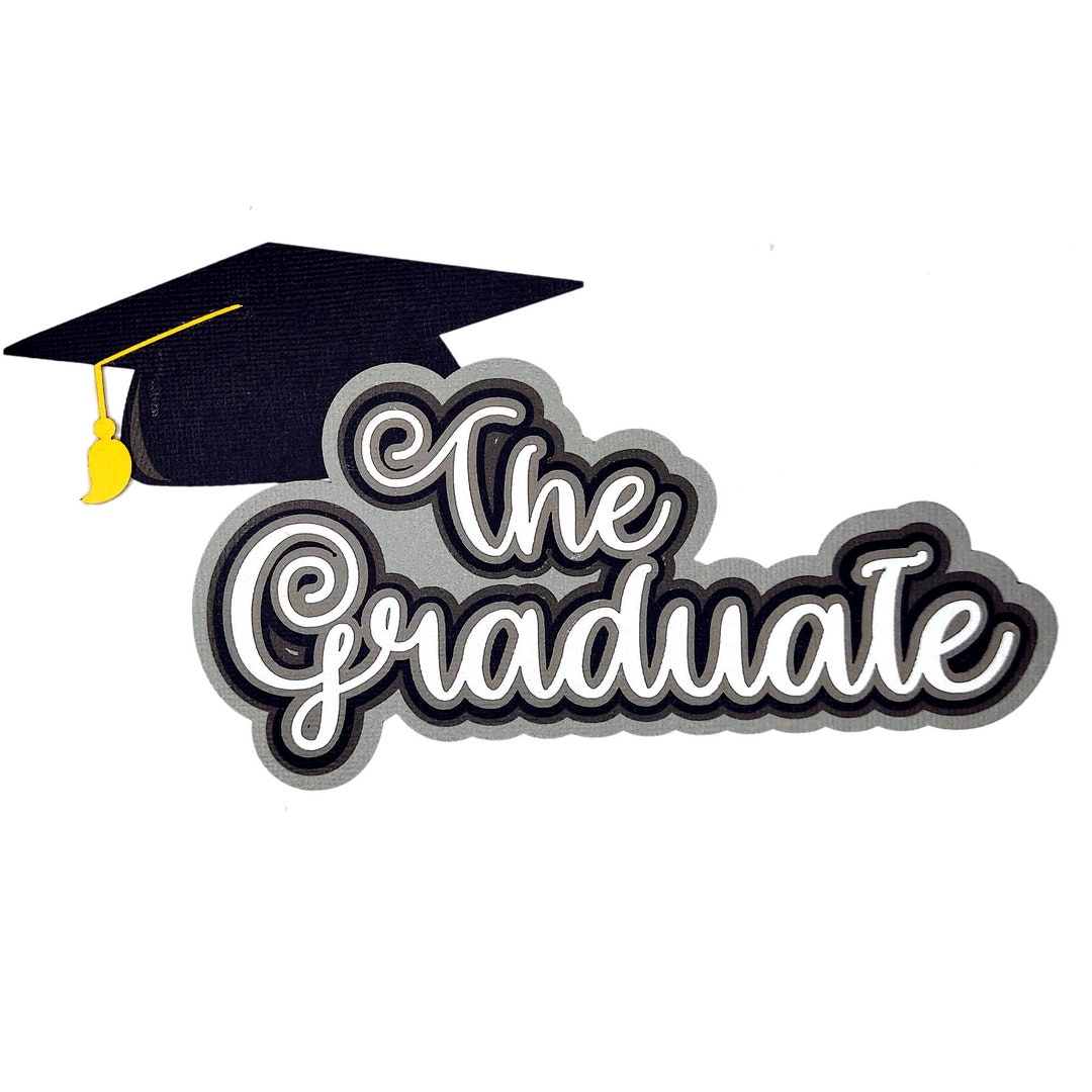 The Graduate Collection 3.5 X 7 the Graduate Title & Graduation Cap ...