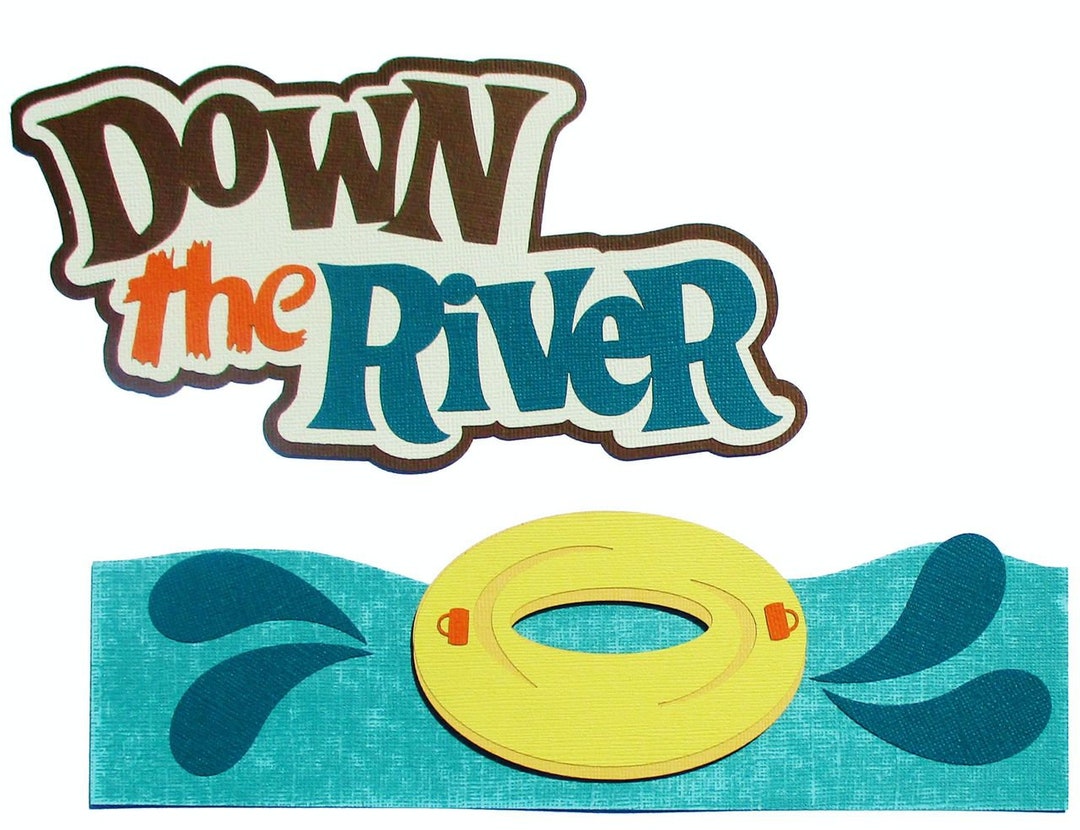 Down the River Title Fully-assembled 7 X 9 Laser Cut Scrapbook ...