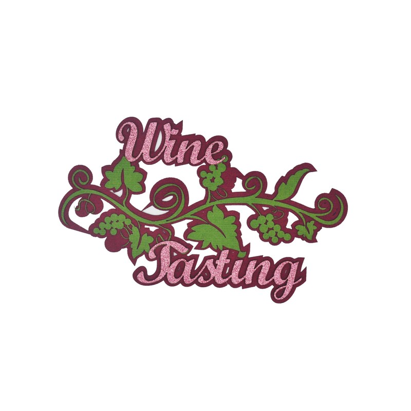 Scrapbook Title Wine - Etsy