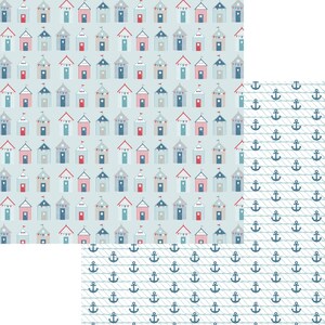 By the Sea Collection 12 X 12 Scrapbook Paper & Embellishment Kit by ...