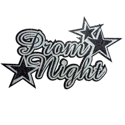 Prom Night Title & Stars Laser Die Cut Scrapbook Embellishment - Etsy