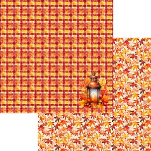 Fall Blessings 12 X 12 Scrapbook Paper & Embellishment Kit by SSC ...