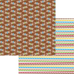 Hook, Line, and Sinker 12 X 12 Scrapbook Paper & Embellishment Kit by ...