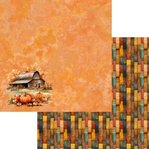 Fall Blessings 12 X 12 Scrapbook Paper & Embellishment Kit by SSC ...