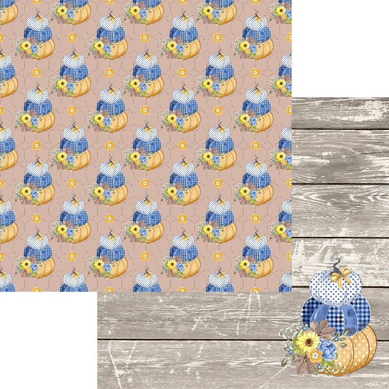 Bumblebee Fall 12 X 12 Scrapbook Paper & Embellishment Kit by SSC ...