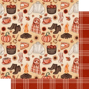 Gaynor Carradice's Autumn Favorites 12 X 12 Scrapbook Paper ...