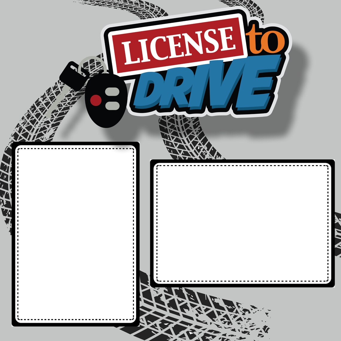 License to Drive Student Driver 2 12 X 12 Premade Printed - Etsy