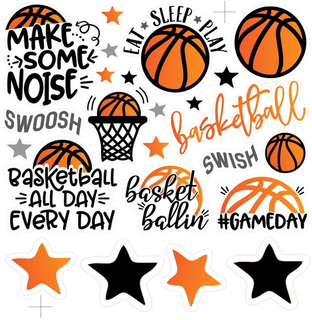 Quirky Quotes Collection Basketball Sayings Laser Cut Scrapbook or Card ...