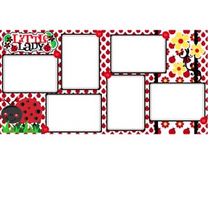 Ladybug Love 12 X 12 Scrapbook Paper & Embellishment Kit by SSC Designs ...