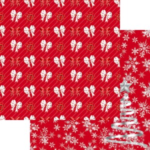 Peppermint Christmas Collection 12 X 12 Scrapbook Paper & Embellishment ...