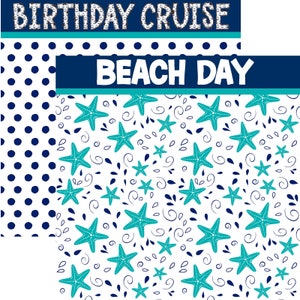 Cruise Collection 12 X 12 Scrapbook Paper & Embellishment Kit by SSC ...