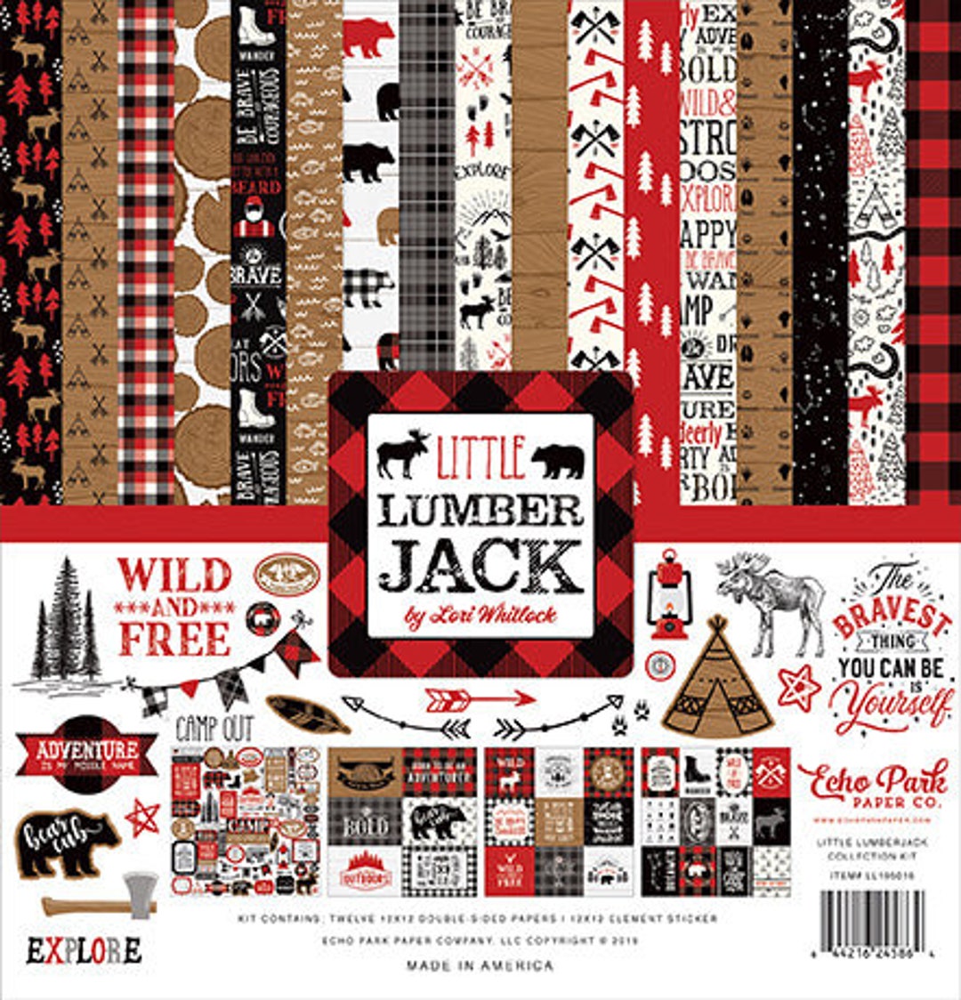 Little Lumberjack Collection 13-piece Collection Kit by Echo - Etsy