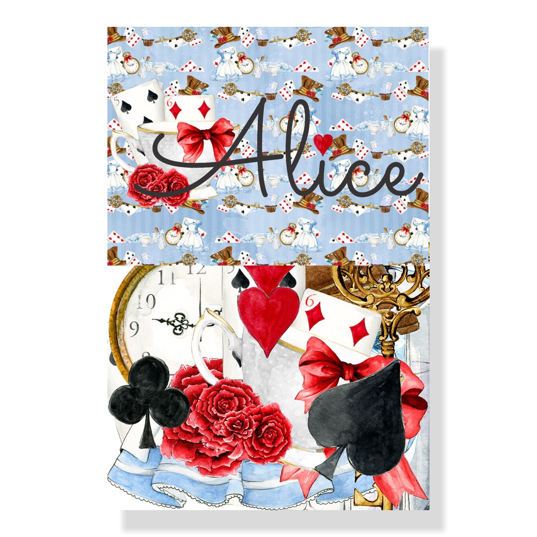 Frou Frou's Alice Collection Laser Cut Ephemera Embellishments by SSC ...