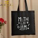 Math Teacher Tote Bag, Math Lover Zippered Tote Bag, Teacher ...