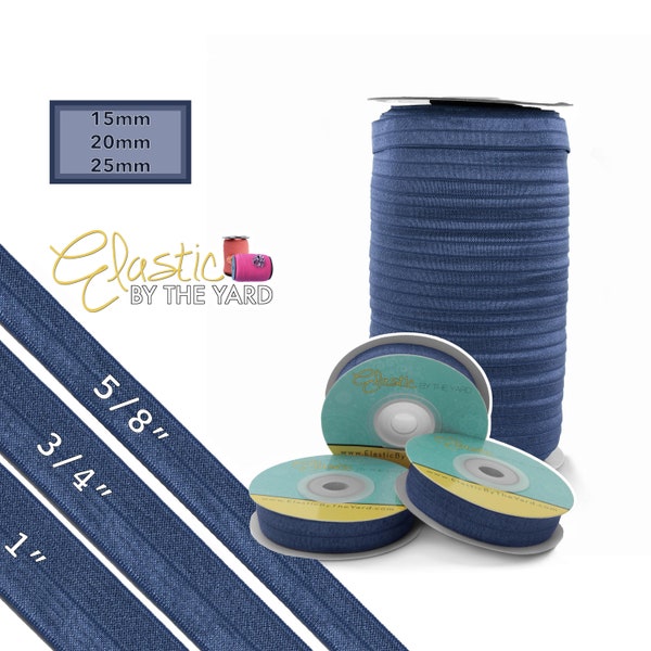 Navy Blue Elastic - Etsy