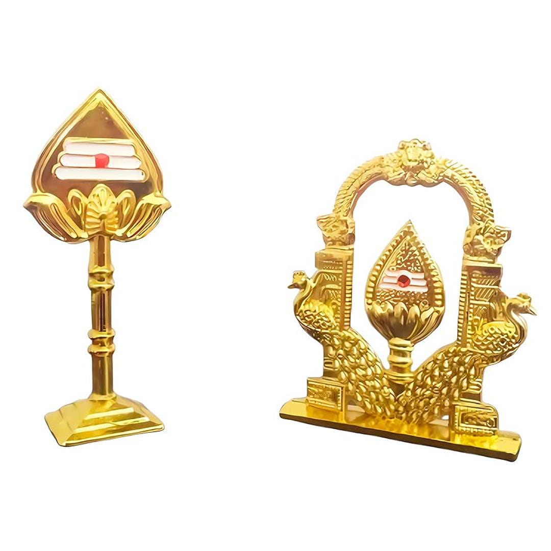 Metal Murugan Vel & OM Vel Set: Hindu Pooja Car Decor - Etsy
