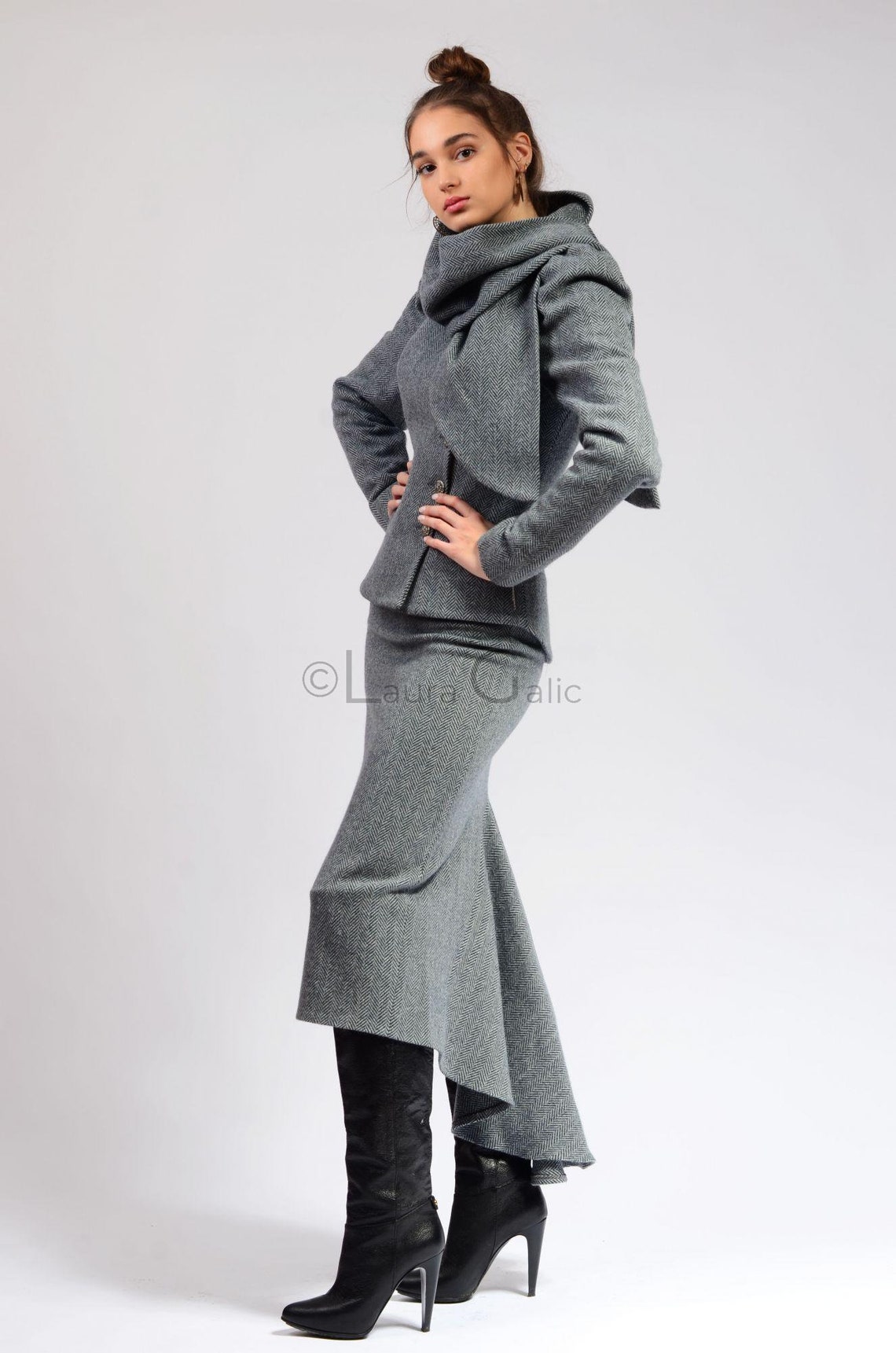 Tailored Suit Women's Suit Office Suit Personalized | Etsy