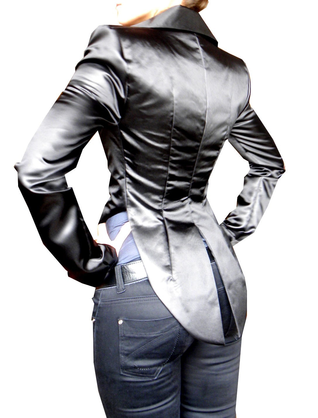 Conductor Blazer Short Jacket One Button Women's Coats | Etsy