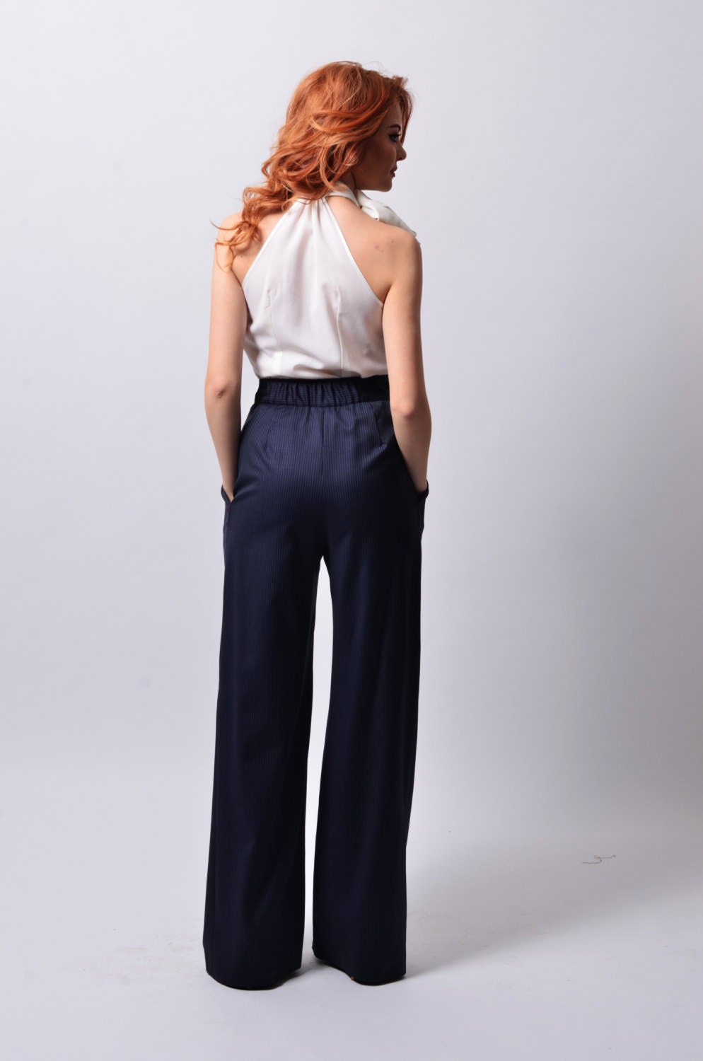 Large Pants, Trousers Wide Leg Maxi With Pockets, Loose Fit | Charlie ...