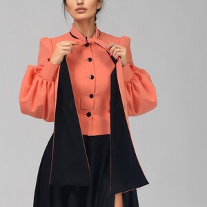 Tailored Suit With Maxi Skirt, Women's Suit, Office Suit, Personalized ...