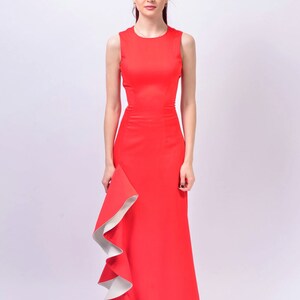 Tereza 2 Dress, Bridesmaid Dress, Prom Dress, Linen Dress, Dress ...