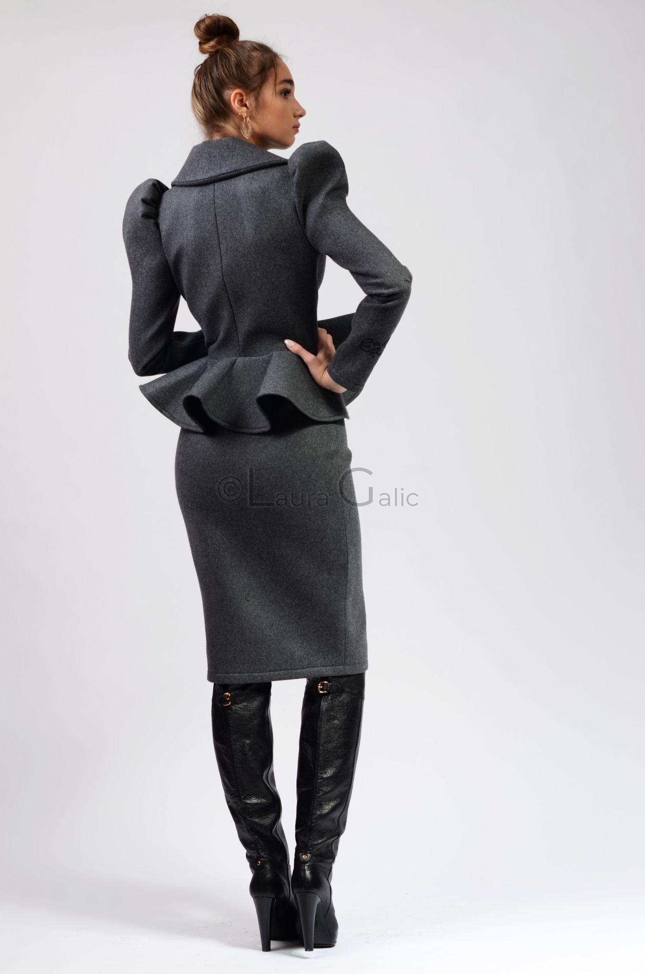 Tailored Wool Suit, Silk Embroidery, Custom Made to Order - Etsy