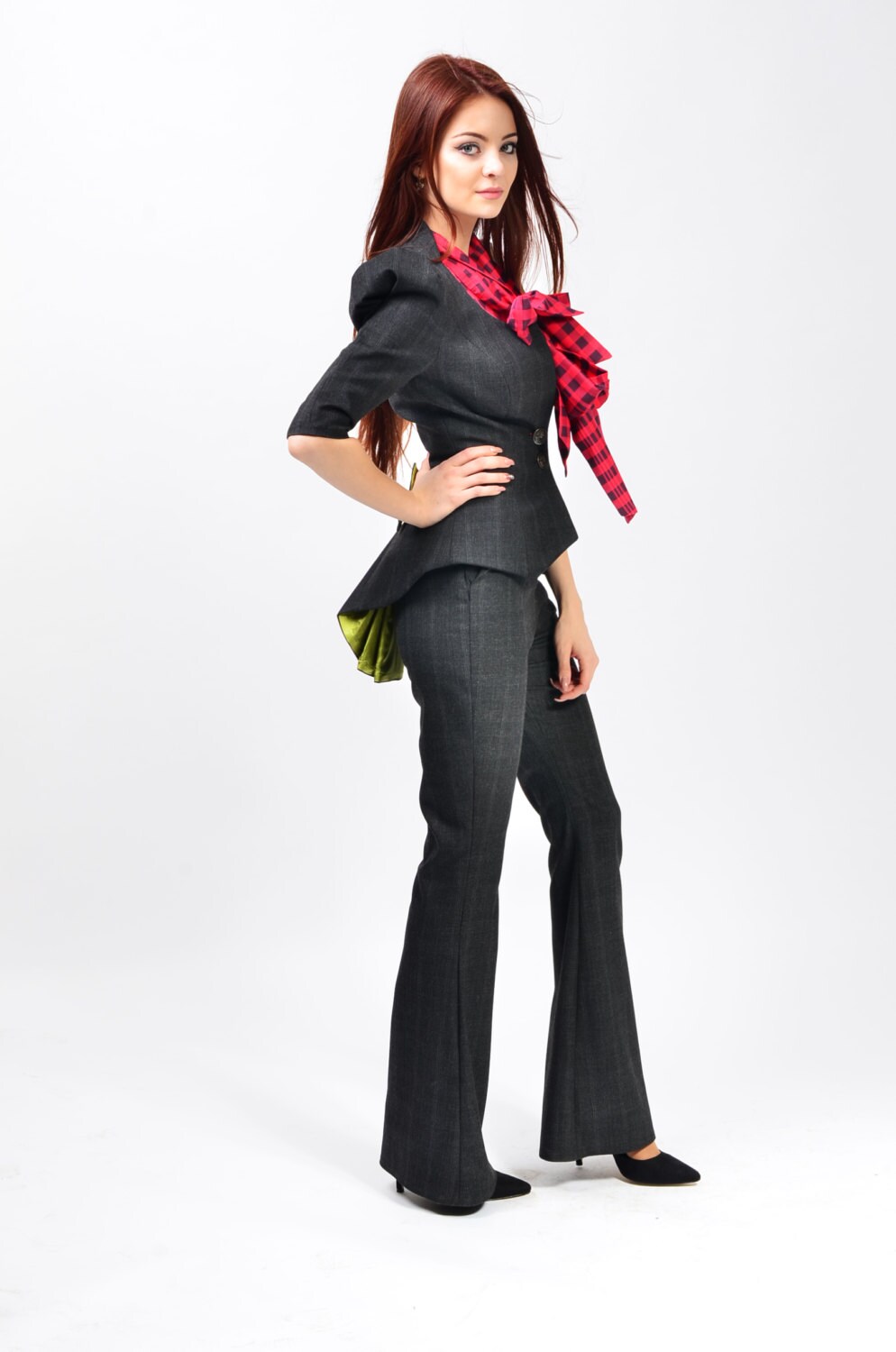 Maia Suit Flared Trousers - Etsy