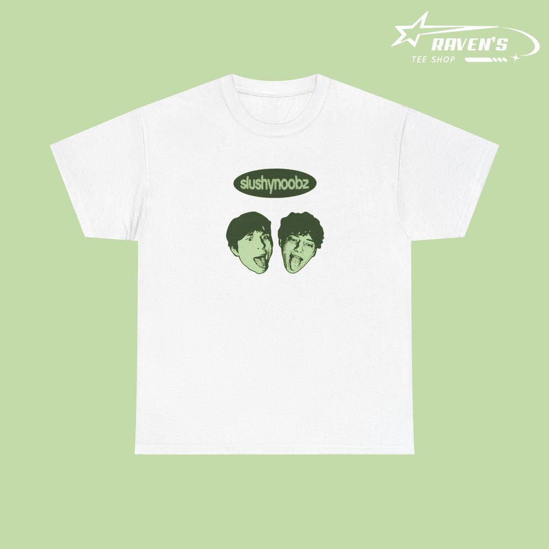 Slushy Noobz T-shirt - Martin and Hamzah Youtuber Merch - Funny Tee for ...