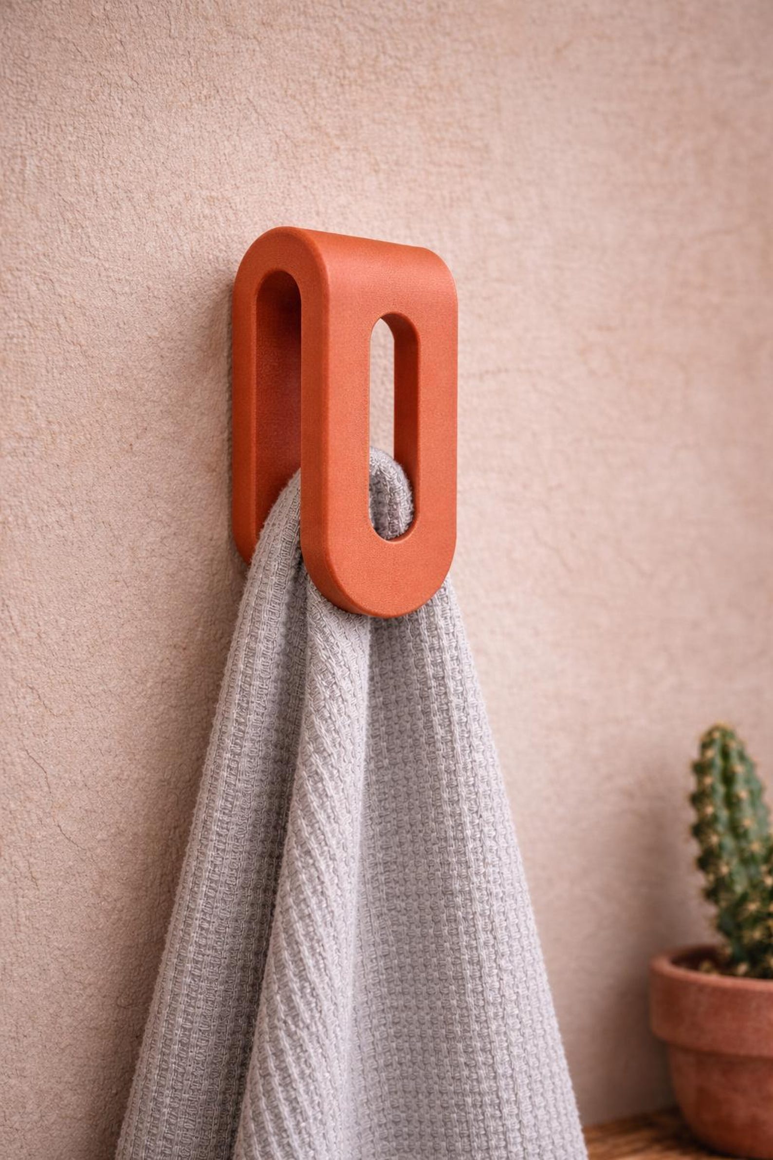 Self-adjusting Gravity Hook | 3D Printed PLA Towel, Bag, Key Holder ...