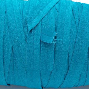 5/8 Fold Over Elastic Tornado Blue Elastic by the YARD FOE - Etsy