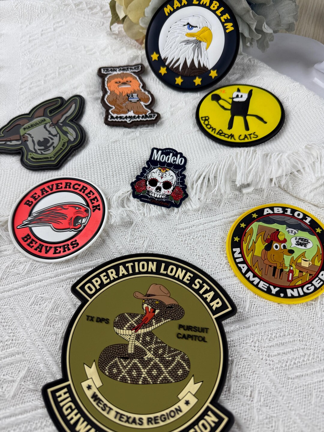 Create Your Own Custom PVC Patch, Rubber Patches, 2D and 3D Patches ...