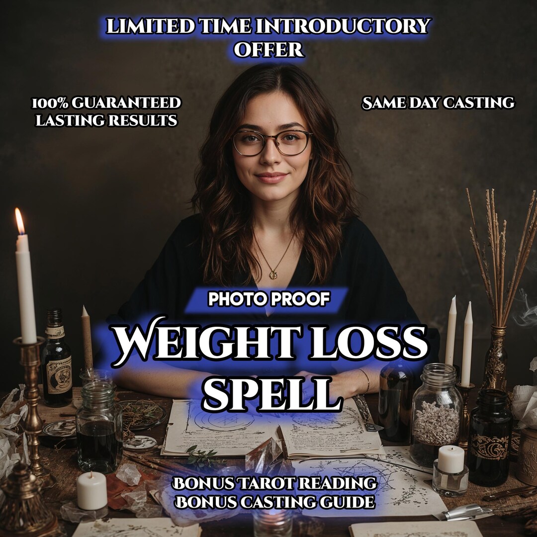 Custom Weight Loss Spell: Boost Metabolism & Curb Cravings - Etsy