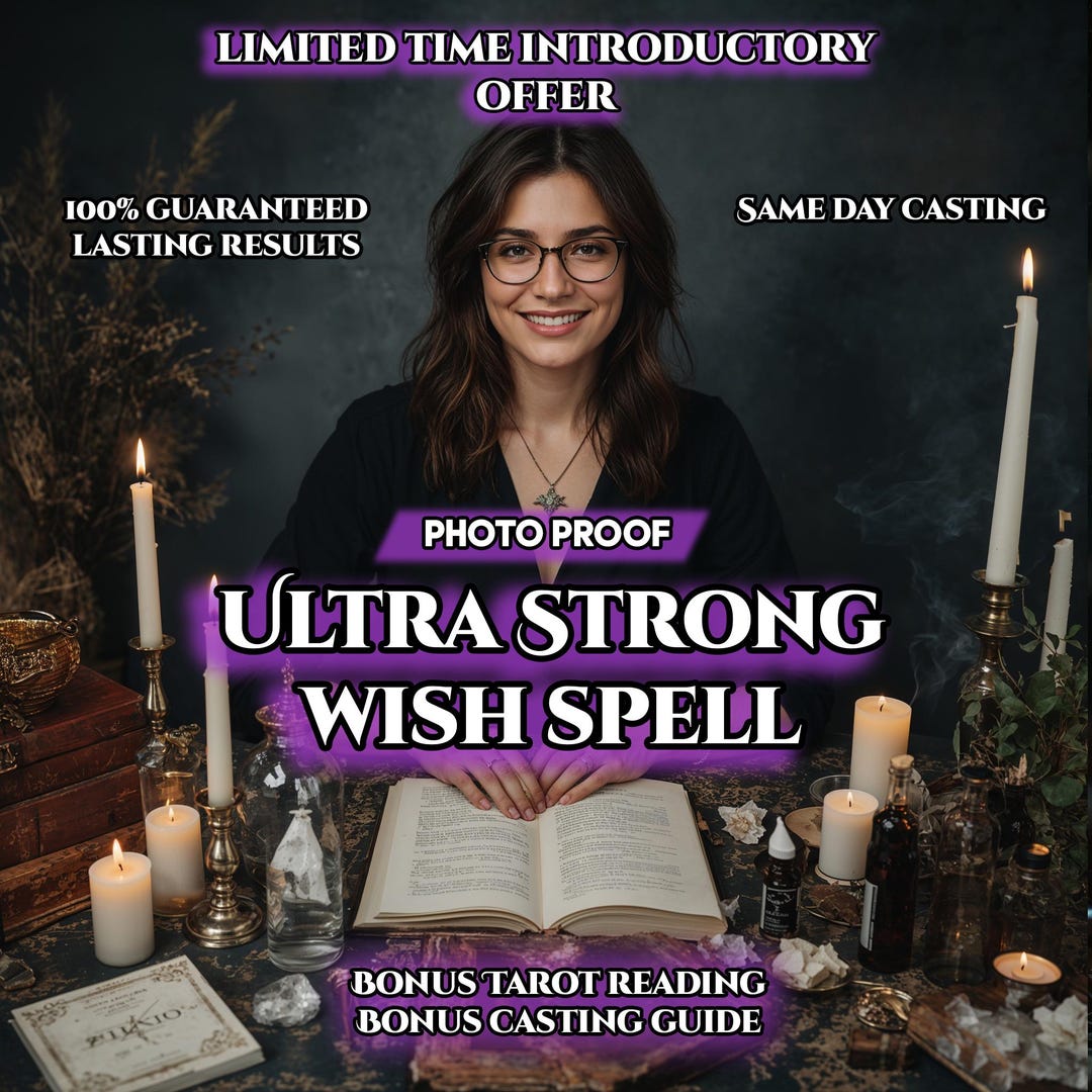 Custom Wish Manifestation Spell: Personalized Magic Ritual - Etsy