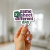 Large Office Shortcuts Stickers (mac) 3" X 5" Sticker for Laptop or ...