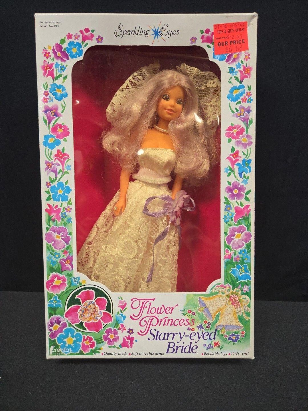 CREATA Flower Princess Starry Eyed Bride Lisette Doll 2930 Vintage 1983 ...