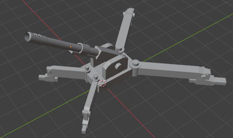 Long Tom Artillery Piece Stl. File for 3d Printing - Etsy