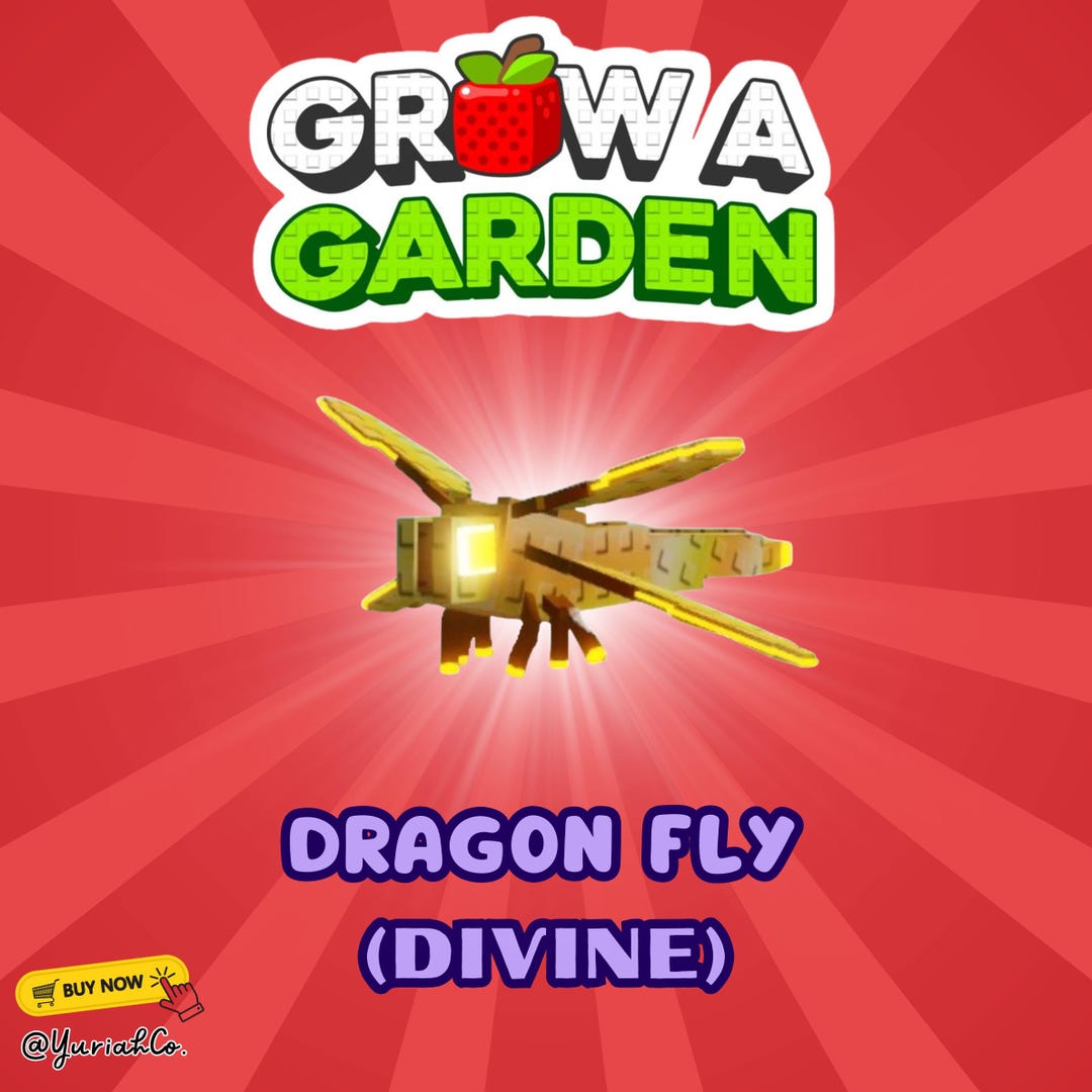 Grow a Garden | Dragonfly (divine) | (pet) - All Pets Available - Etsy