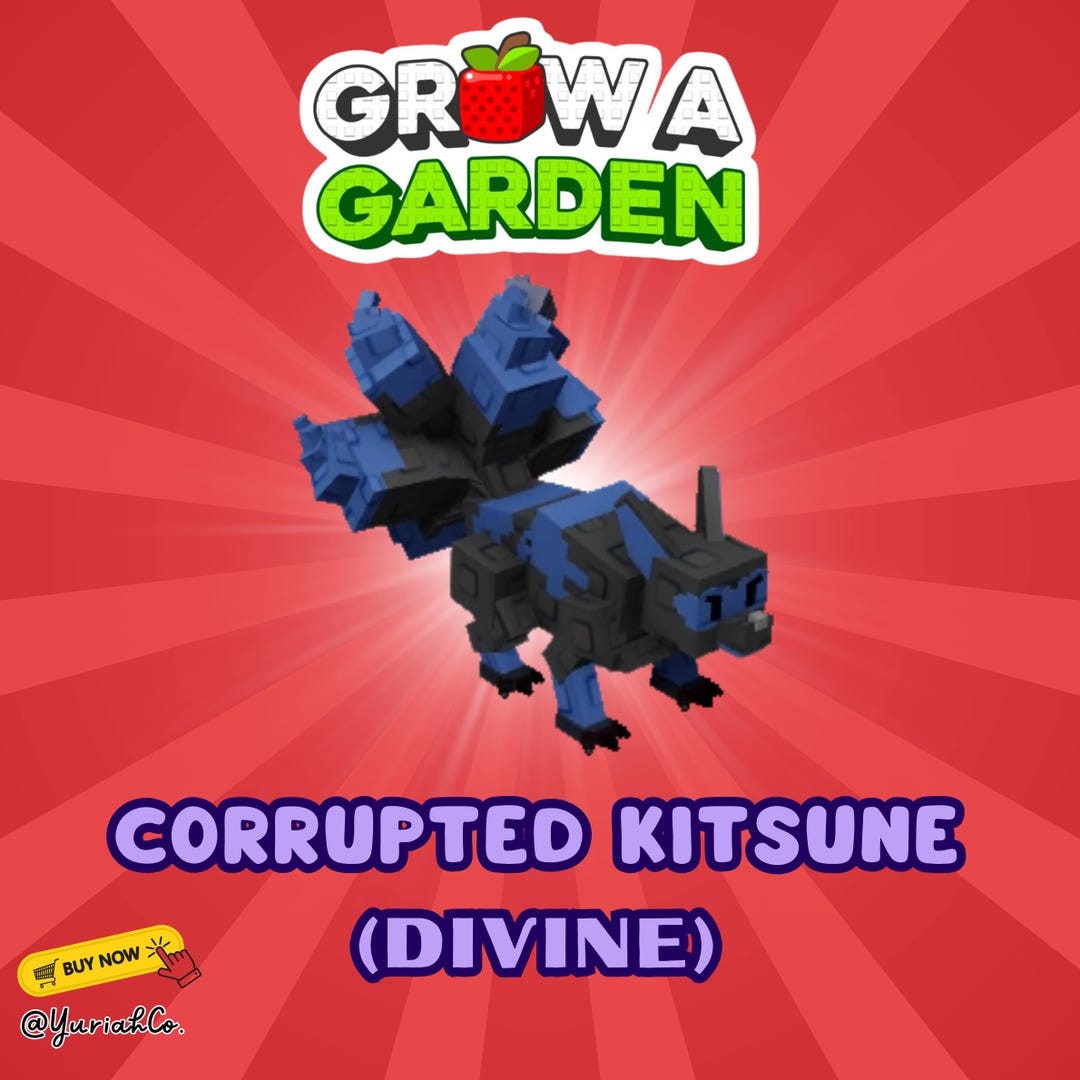 Grow a Garden | Corrupted Kitsune (divine) | (pet) - All Pets Available ...