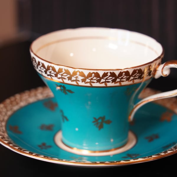Turquoise Gold China - Etsy